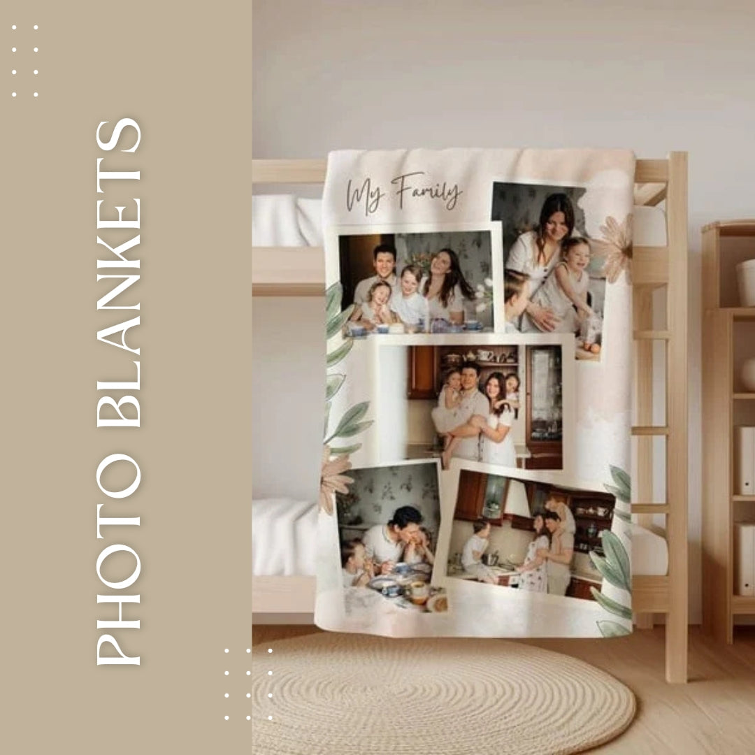 Personalised Blankets.Memory Blankets with Photo – Lily Grace Design